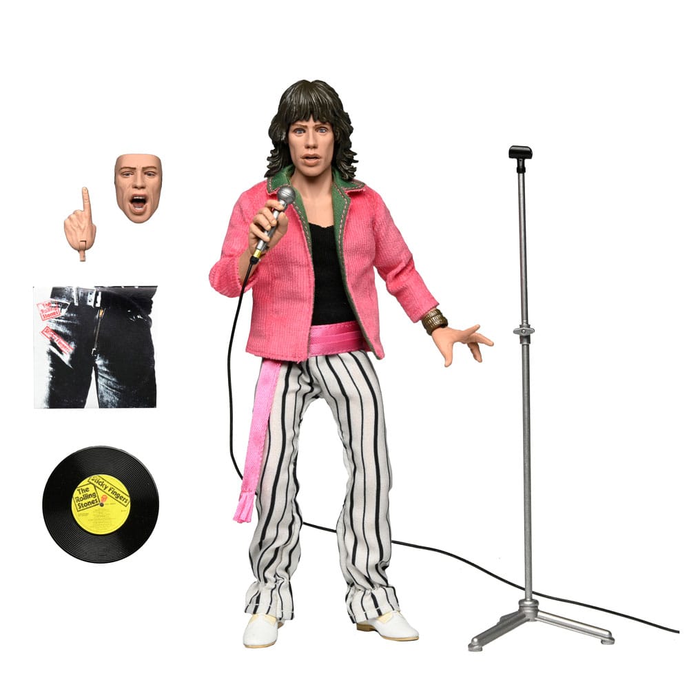 Rolling Stones Clothed Figure Action Figure Mick Jagger (1975) 20 cm ...