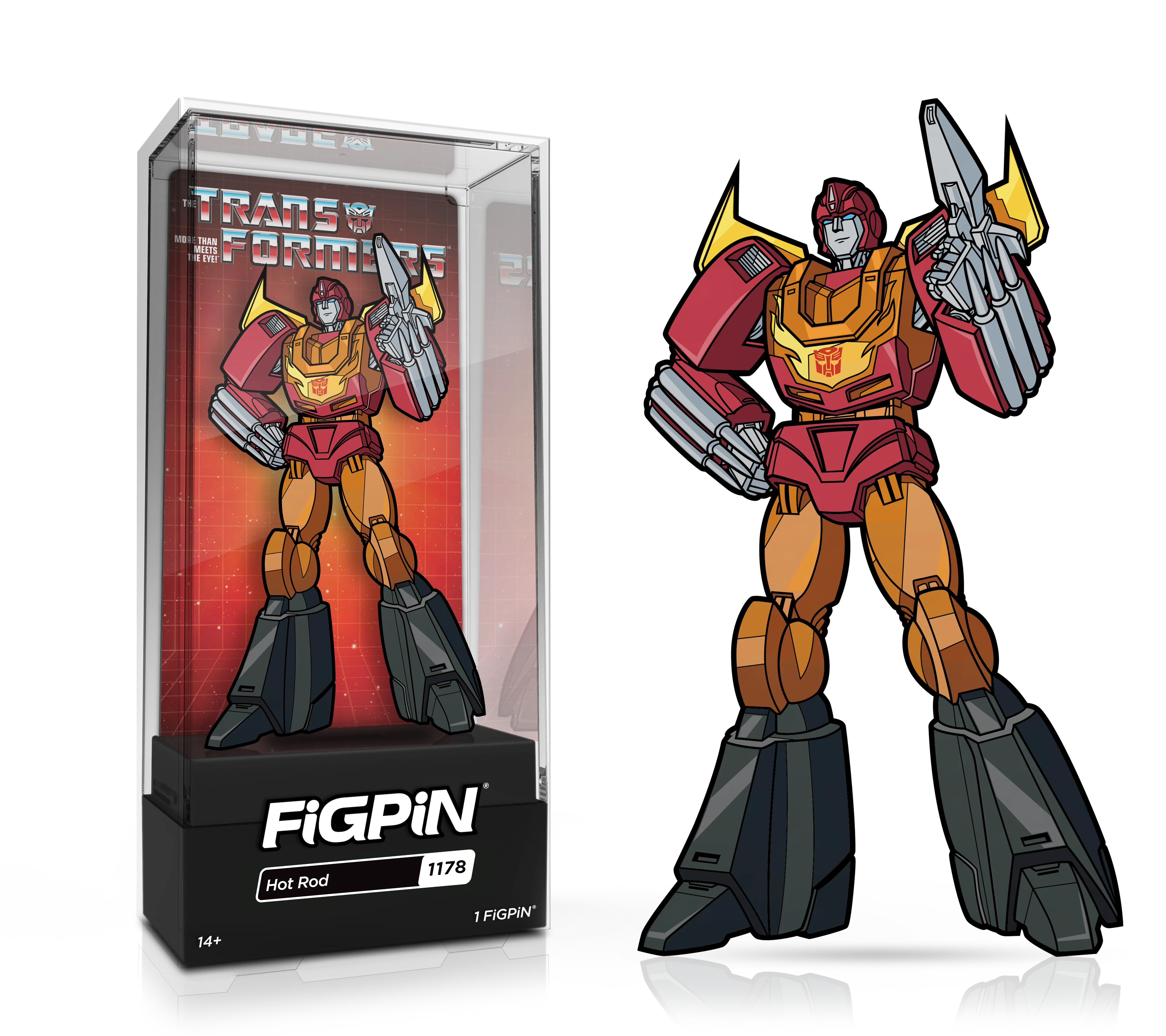 Transformers FiGPiN Hotrod #1178 | Actionfiguren24 - Collector's Toy ...