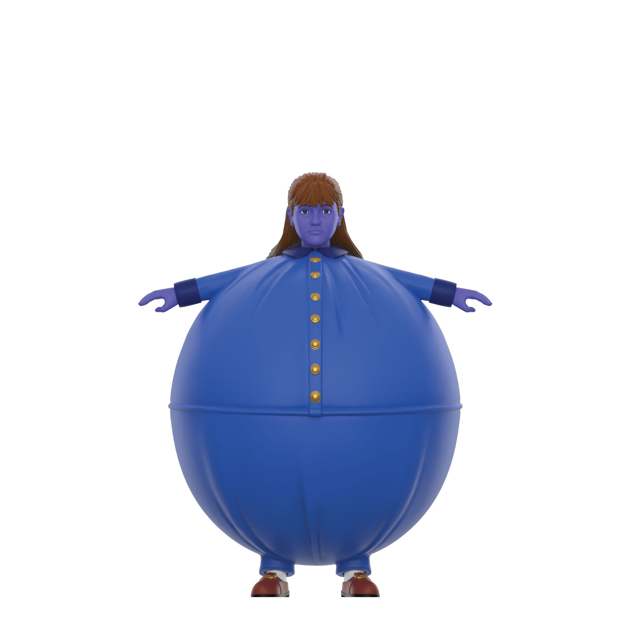 Willy Wonka The Chocolate Factory ReAction Figures Wave 03 Violet